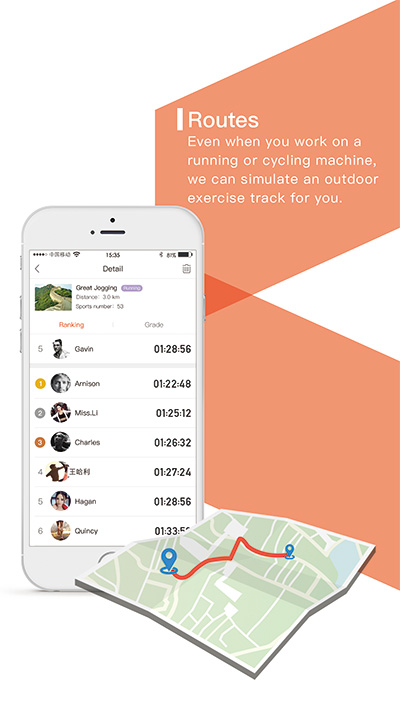FitSHOW - Intelligent application and open platform of fitness equipment